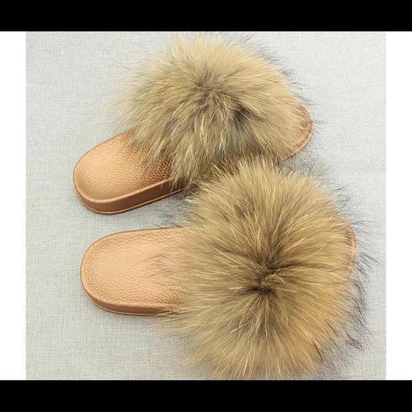 Shoes | Fur Slides | Poshmark